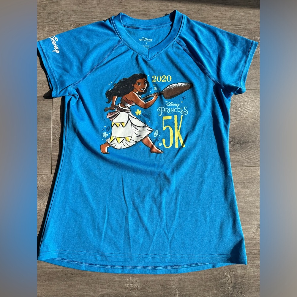 2020 Rundisney Princess 5k Race T-Shirt - Size Small - Gem